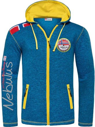 Nebulus Fleecejacke NORSKA, P5140 - Herren, malibu-gelb, M