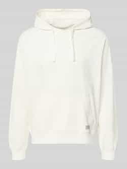 Guess Relaxed Fit Hoodie aus Baumwoll-Mix mit Logo-Patch