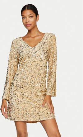 Vila Coctailkleid Faith 14102265 Beige Regular Fit