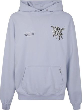 Represent Represent, Homme, Sweatshirts et sweats &agrave; capuche, Gris, Taille: XL Cherub Print Sweat &agrave; capuche