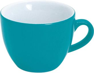Kahla 204715A72216C Pronto Colore Espresso-Obertasse 0,08 l ocean green|türkise Espressotasse aus Porzellan