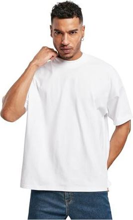 Urban Classics T-Shirt surdimensionné à col Montant pour Homme, Blanc., L
