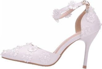 Minkissy Sandales Talons Hauts Femme &agrave; Bout &Eacute;l&eacute;gantes et Confortables pour Mariage Soir&eacute;e et Usage Quotidien Design Cr&eacute;atif et Facile &agrave; Porter