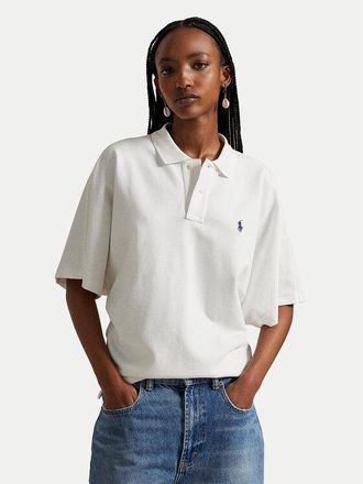 Polo Ralph Lauren Poloshirt 211A96270001 Wei&szlig; Relaxed Fit
