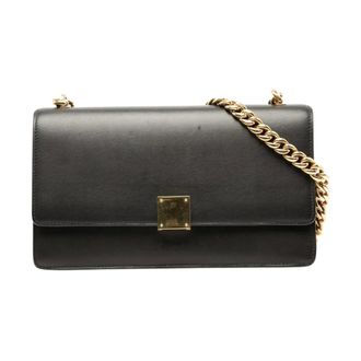 Celine Sac bandouli&egrave;re Pre-owned &agrave; d&eacute;tails cha&icirc;ne - Femme - Pre-owned - Noir - Taille: ONE Size