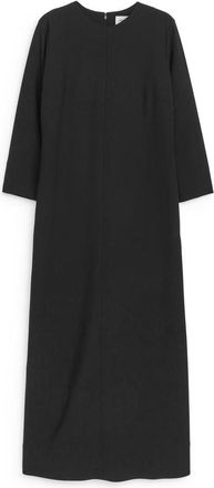 Arket Penny Martin Und ARKET Maxi-Wollkleid -Schwarz