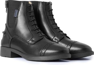 Horze Damen Reitstiefelette Kilkenny,Jodhpur Reitstiefel mit Rei&szlig;verschluss, Schwarz, 38