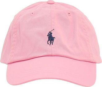 Polo Ralph Lauren Homme, Accessoires, Rose, Taille: ONE Size Cotton Chino Baseball Cap