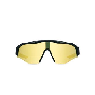 Gucci Schwarze Seiden- & Nylonsonnenbrille - - Accessories - Damen - Schwarzk - ONE SIZE