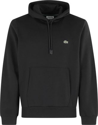 Lacoste Homme, Sweatshirts et sweats &agrave; capuche, Noir, Taille: XL Fleece Sweat &agrave; capuche