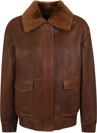 Arma Riley Merino Lacon Vintage - Femme - Vestes - Brun - Taille: 34 FR