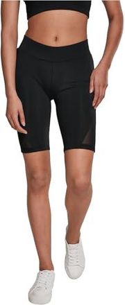 Urban Classics Ladies Tech Mesh Cycle Shorts, Noir (Black 00007) 5XL