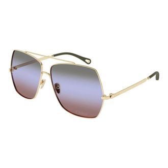 Chlo&eacute; Femme, Accessoires, Jaune, Taille: 62 MM Aly Lunettes de soleil
