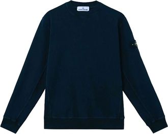 Stone Island Homme, Sweatshirts et sweats &agrave; capuche, Bleu, Taille: L Felpa