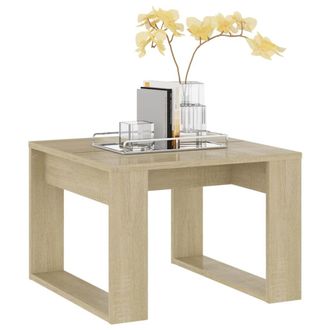 Generic Couchtisch, Rechteckiger Mitteltisch mit Offenem Rahmenbein-Design, Wohnzimmer-Sofa-Seitenschreibtisch-Organizer f&uuml;r Getr&auml;nke, B&uuml;cher und Wohnaccessoi
