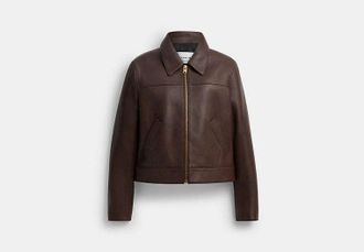 Coach Leather Jacket