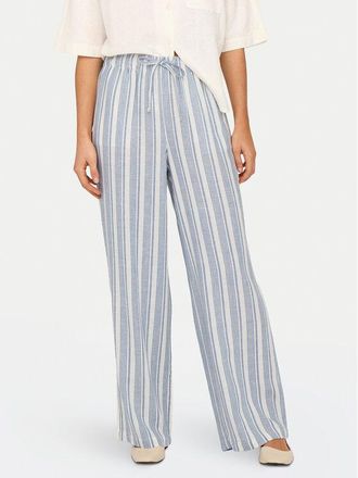 Only Stoffhose Caro 15291807 Hellblau Loose Fit