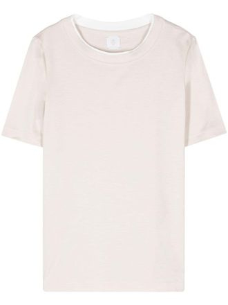 Eleventy Klassisches T-Shirt - Nude