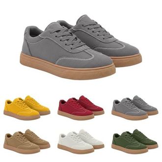 Generic Chaussures d&eacute;contract&eacute;es confortables &agrave; lacets pour femme - Chaussures de marche l&eacute;g&egrave;res - Baskets dext&eacute;rieur antid&eacute;rapantes avec semelle int&eacute;rieure e