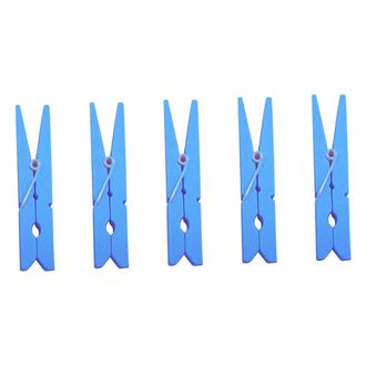 Cabilock 30 St&uuml;ck Holz Blau Holz W&auml;scheklammern W&auml;scheklammern W&auml;scheklammern Holzklammer