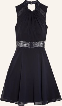 Vera Mont Vm Vera Mont Cocktailkleid Mit Spitzenbesatz blau