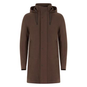 Herno Mantel mit Kapuze - - Coats - Herren - Braun - M