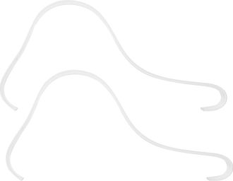 Artibetter 5 St&uuml;ck Transparentes Schuh Display Rack aus Acryl f&uuml;r High Heels und Sandalen Praktischer und Stabiler Sandalenhalter zur Schuhaufbewahrung und Pr&auml;se