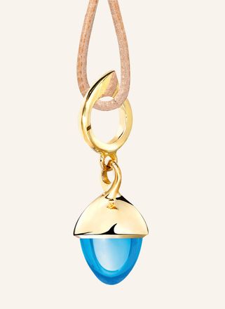 Tamara Comolli Tamara Comolli Anh&auml;nger Pendant Mikado Flamenco Swiss Topaz Aus 18 Karat Gelbgold Mit Swiss Topas gold