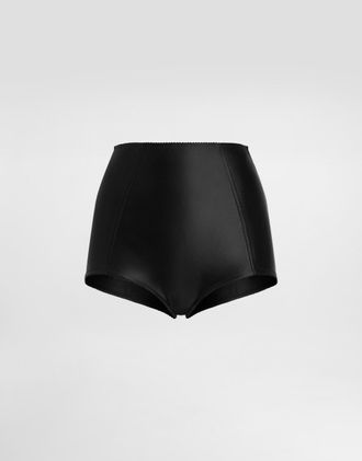 Dolce & Gabbana Satin Culottes Shorts - Frau Hosen Und Shorts Schwarz 38