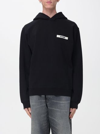 Jacquemus Kapuzenpullover aus Baumwolle mit Logo in Relaxed Fit Passform