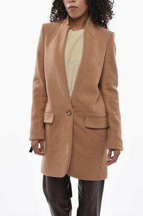 Stella McCartney Einreihiger Mantel BRYCE Mit Pattentaschen Stella McCartney