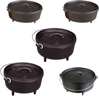 Camp Chef Camp Chef Classic Dutch Oven Set Schmortopf aus Gusseisen Grill BBQ Outdoor SDO08