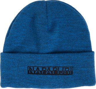 Napapijri Herren Farae Beanie Hat, Blau, One Size
