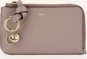 Chloé Kartenetui Alphabet lila