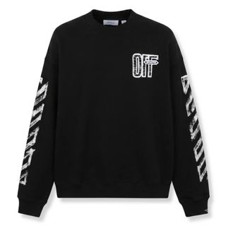 Off-white Skate Crewneck - - Sweatshirts & Hoodies - Herren - Schwarzk - XL