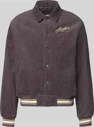 Karl Kani College-Jacke aus Cord mit Label-Stitching