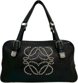 Loewe Pre-owned Boston Bag Handbag Tote - Femme - Pre-owned - Noir - Taille: ONE Size