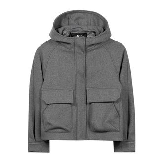 Luisa Cerano Outdoorjacke aus Woll-Mix - - Jackets - Damen - Grau - L