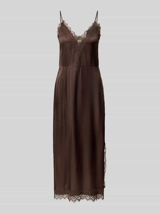 Noisy May Midikleid mit Spitzenbesatz Modell LOUISE