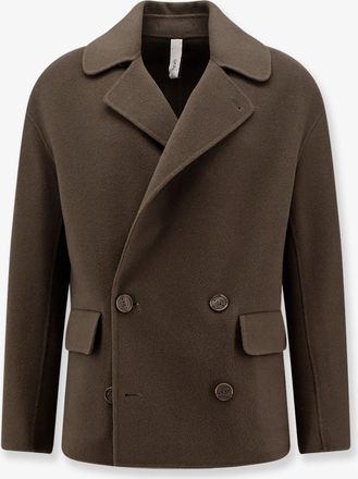 Hev&ograve; Galesano wool coat - HEVO - gender_Man