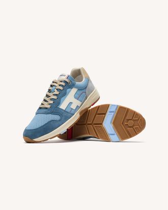 Faguo Baskets bleu gris&eacute; - OLIVE