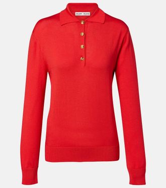 Blaz&eacute; Milano Blaz&eacute; Milano Polopullover Alegria aus Seide und Baumwolle