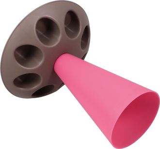 DOITOOL Kuchen Spritzbeutelhalter mit Schlitzen f&uuml;r T&uuml;llen Geb&auml;ckbeutel St&auml;nder Kompakt und Platzsparend Vielseitiges Backzubeh&ouml;r f&uuml;r Pr&auml;zises Tortendekoriere