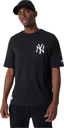New Era MLB Essentls LC Os Tee Neyyan Blkwhi T-Shirt f&uuml;r Herren (1 St&uuml;ck)