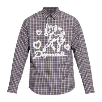 Dsquared2 Herren, Shirts, Grau, SGr&ouml;&szlig;e