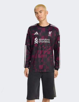 adidas Liverpool FC 26/27 maillot third &agrave; manches longues noir
