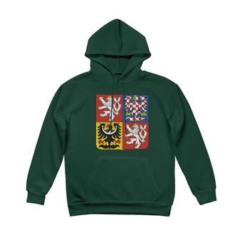 Generic Sweatshirts &Agrave; Capuche Hommes Doublure Polaire Imprim&eacute; Graphique R&eacute;publique tch&egrave;que Embl&egrave;me National Pull Hoodie Hauts Streetwear Vintage Pull De D&eacute;ten