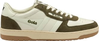 Gola Herren Hawk 89 Sneaker, Cremefarben/Khaki, 45 EU