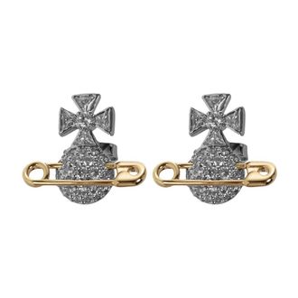 Vivienne Westwood Hectorina Ohrringe - - Accessories - Damen - Wei&szlig; - ONE SIZE