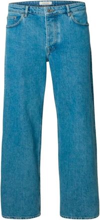 Selected Homme, Jeans, Bleu, Taille: W36 L32 Loose Ben Kori Jeans